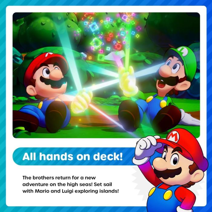 George Robertson Ltd Nintendo Switch Game Mario Luigi Brothership grdirect